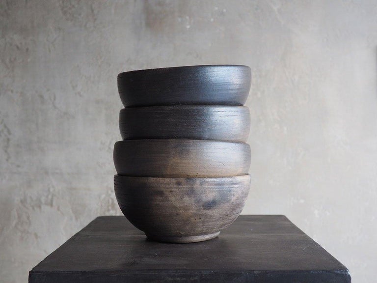 Natural Clay Dinnerware Set, by Brendan Tadler For Sale at 1stDibs ...