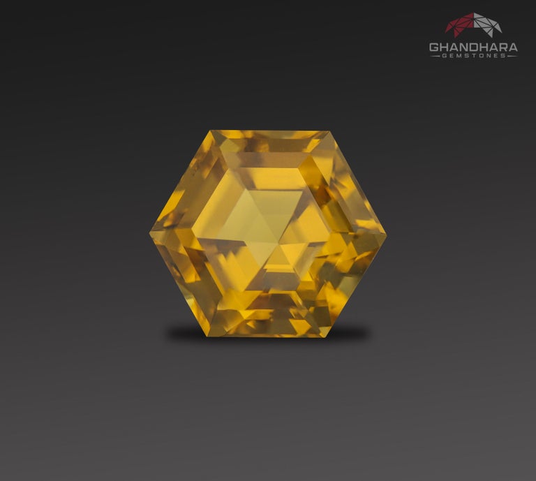 Natural Deep Yellow Citrine Stone 8.60 Carats Citrine Gemstone Citrine ...