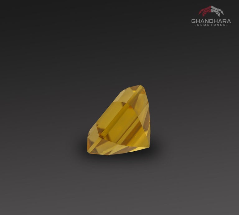 Natural Deep Yellow Citrine Stone 8.60 Carats Citrine Gemstone Citrine ...