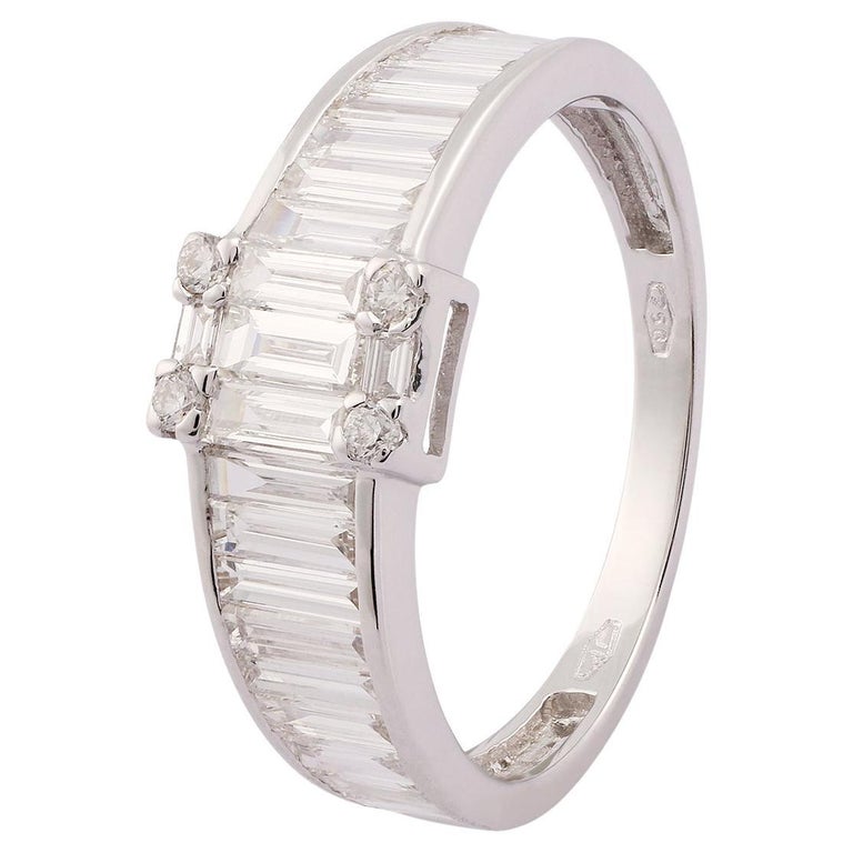 Natürlicher natürlicher Diamant 1,24cts in 18k Gold 2,35gms Ring im ...