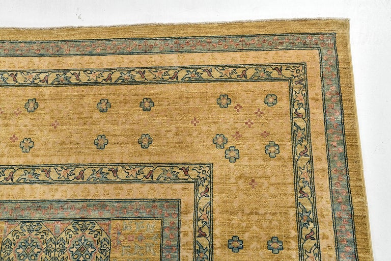 Natural Dye Mamluk Design Rug Fable Collection For Sale at 1stDibs