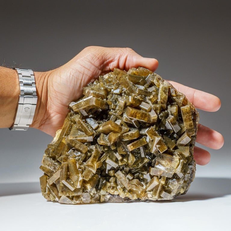 Natural Golden Barite with Marcasite Crystals from Guangxi, China For ...