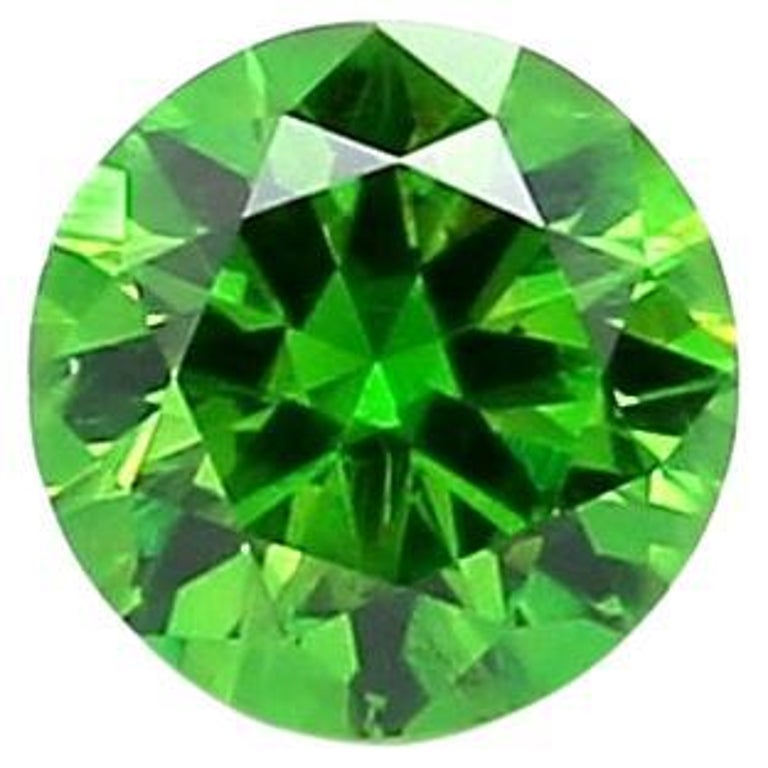 Natural Horsetail 0.51 Ct Russian Demantoid Loose Gemstone ICL ...