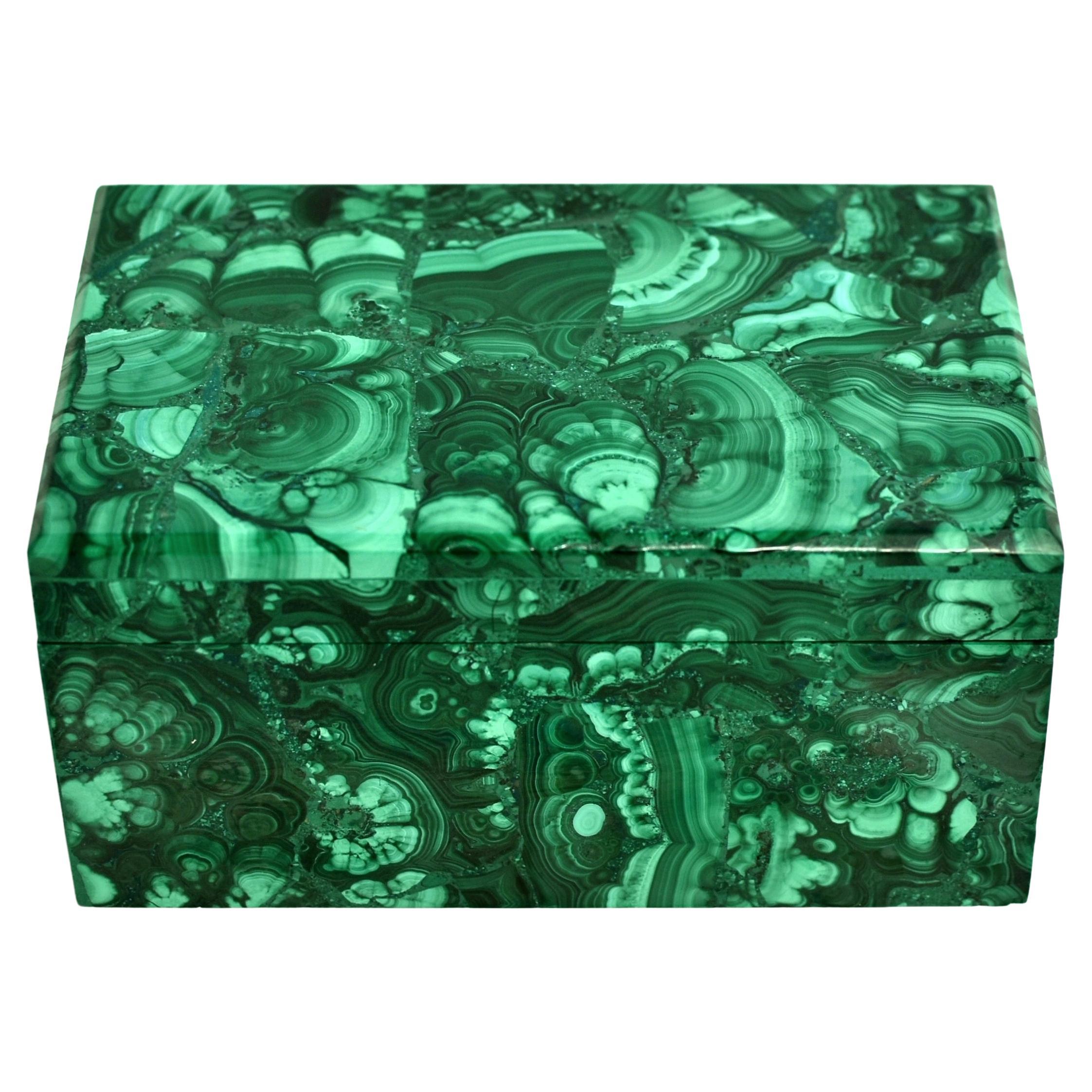 Malachite Large Box at 1stDibs