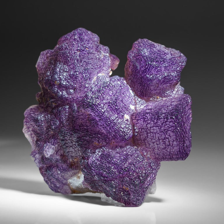 Natural Purple Fluorite from Mina Ojuela, Mapimi, Durango, Mexico For ...