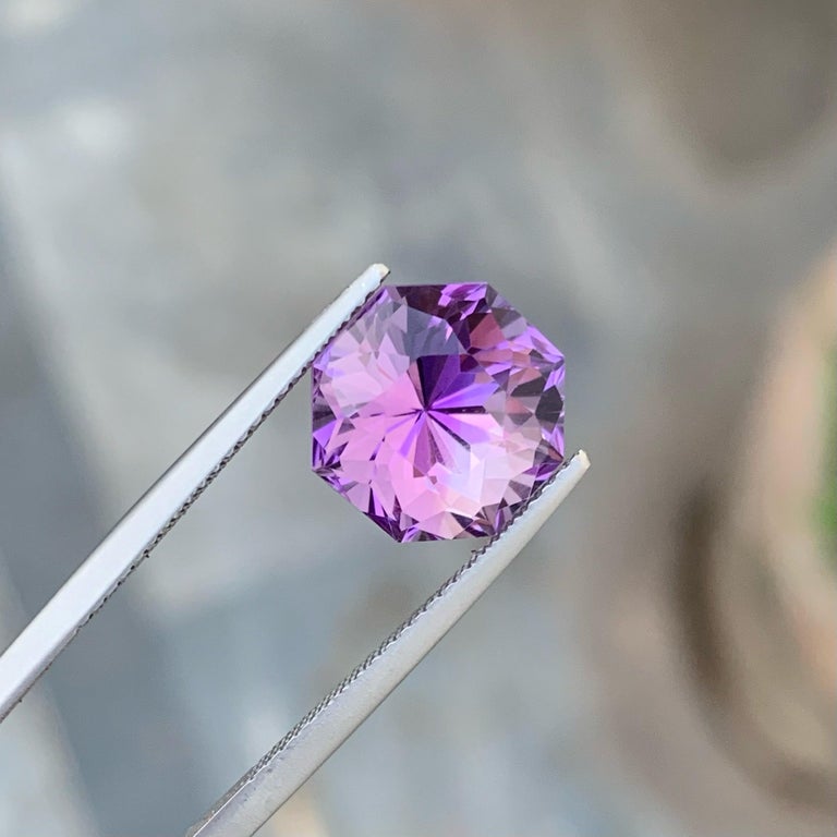 Natural Purple Rose Amethyst Gemstone 5.75 Carats Mix Cut Amethyst ...