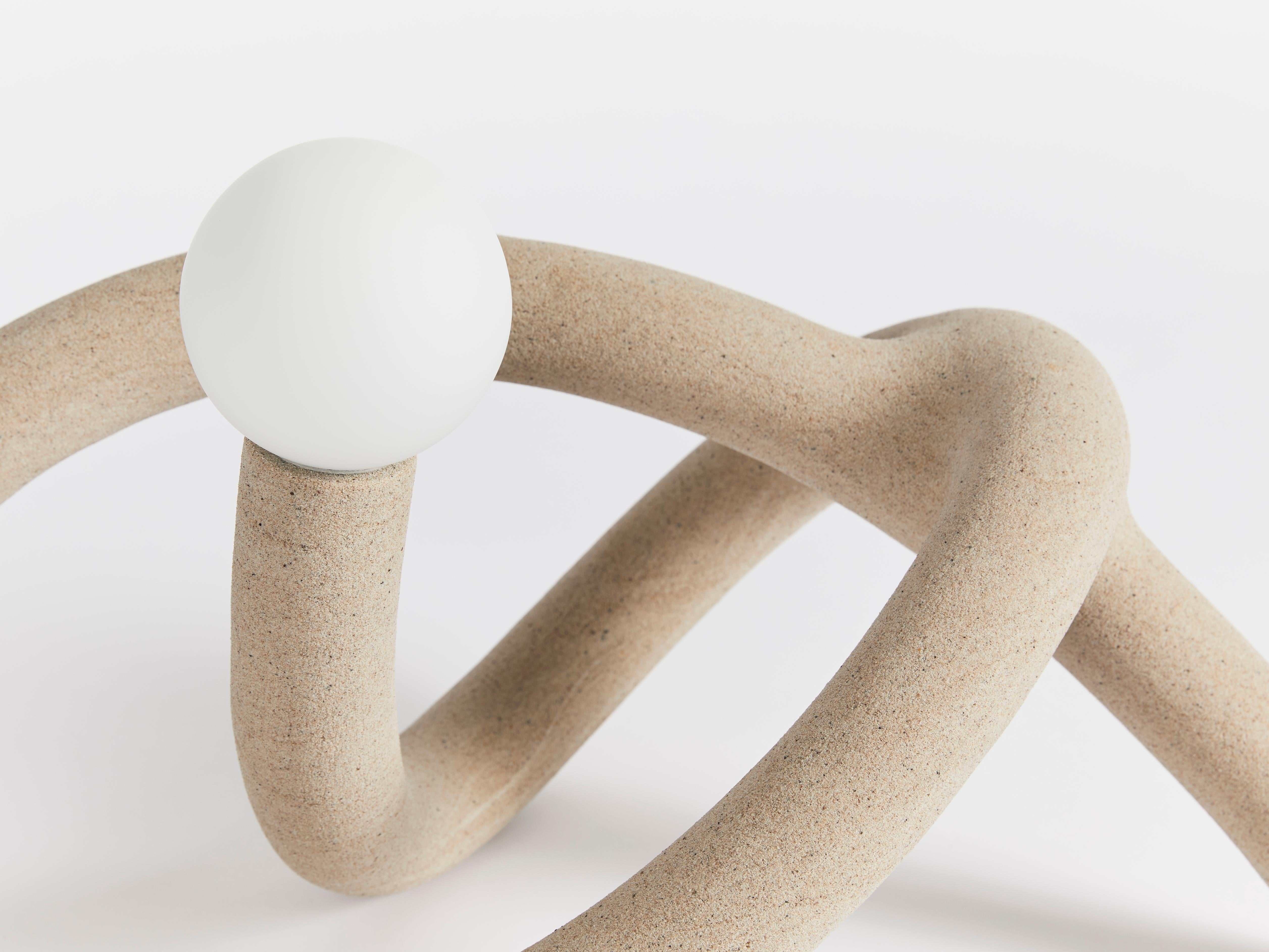 Natural Random Desk Light by HWE For Sale at 1stDibs