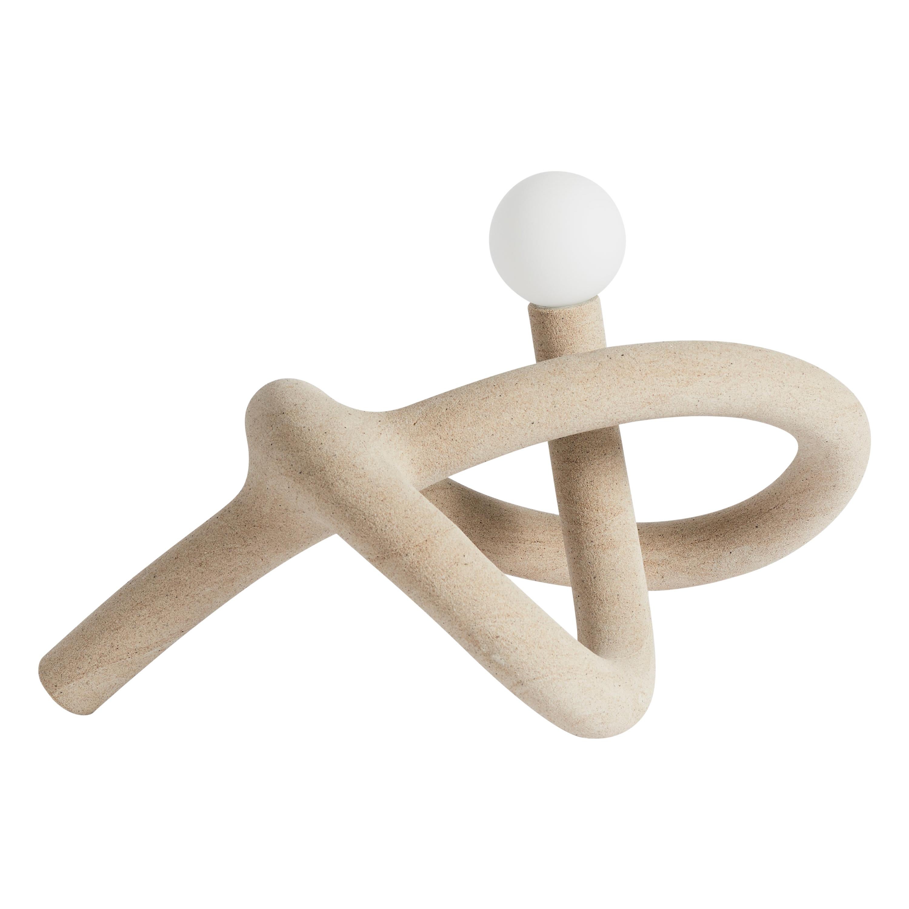 Natural Random Desk Light by HWE For Sale at 1stDibs