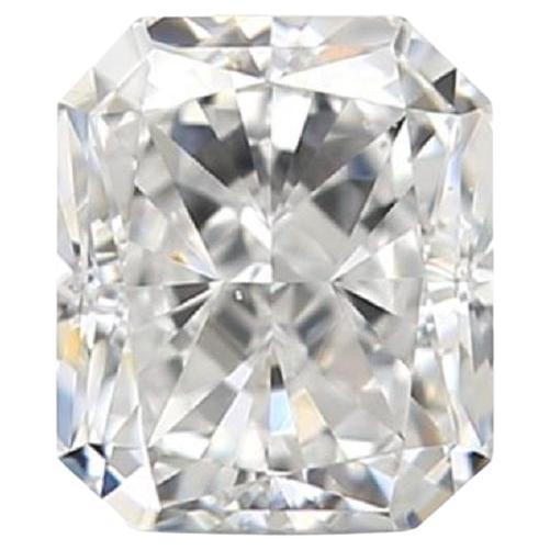 Natural Square Modified Brilliant Diamond in a 0.50 Carat G IF, GIA ...
