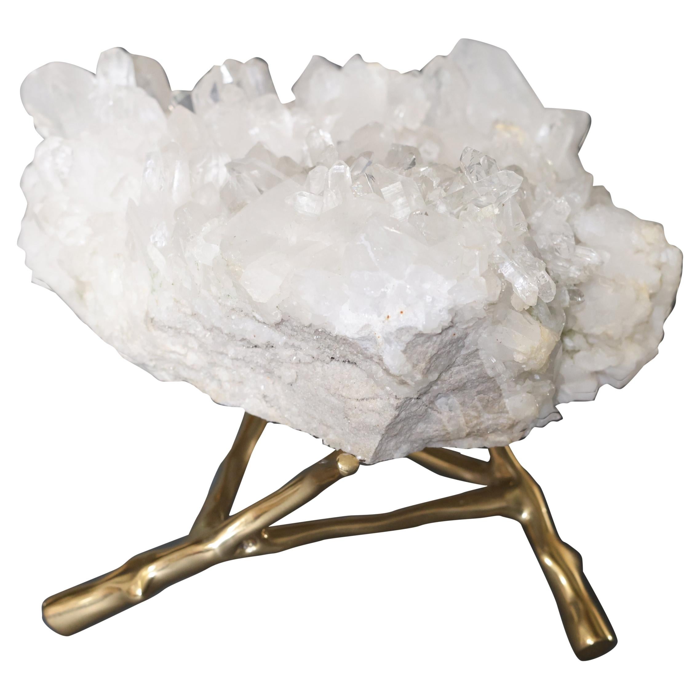 Natural Rock Crystal Sculpture For Sale at 1stDibs