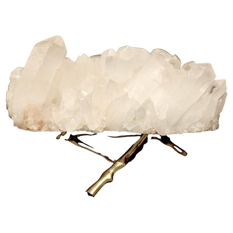 Natural Rock Crystal Sculpture For Sale at 1stDibs