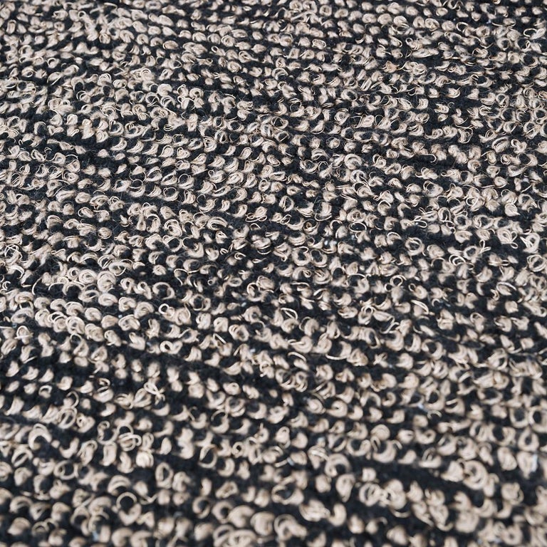 Natural Rock Patterns Customizable Mars Weave Rug in Black Extra Large ...