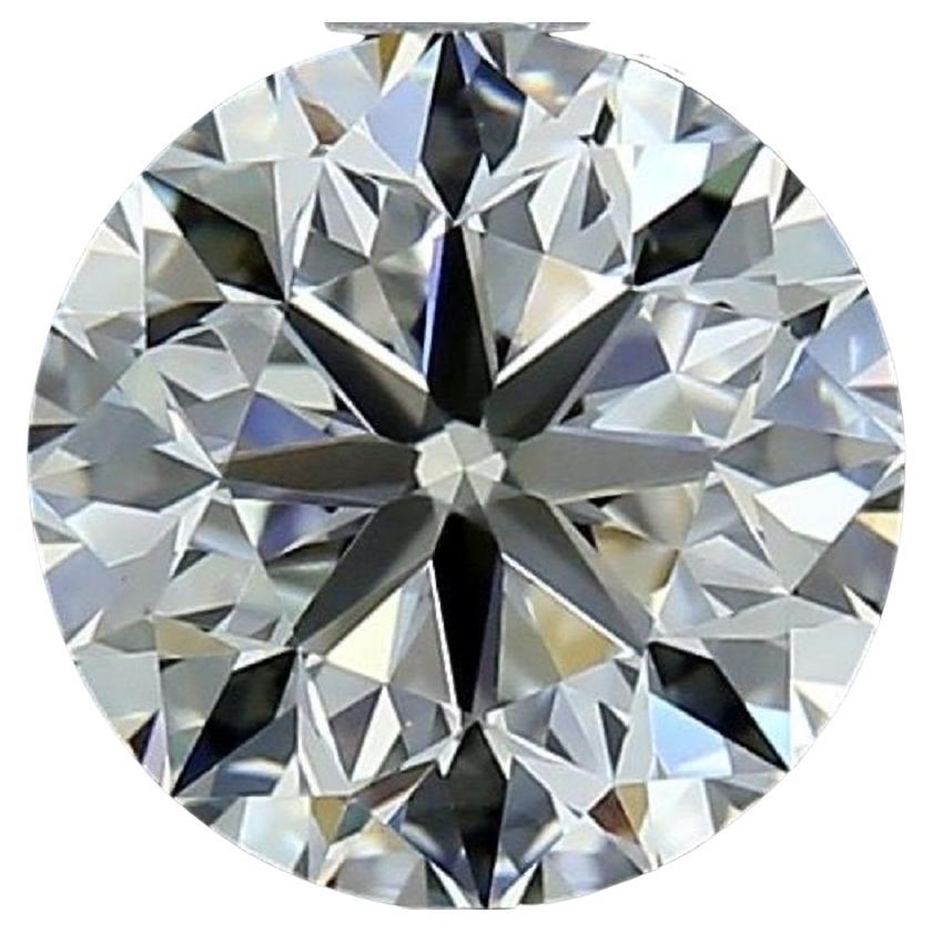 1 pièce Diamant naturel - 0,60 ct - rond - I - certificat VVS2- GIA ...