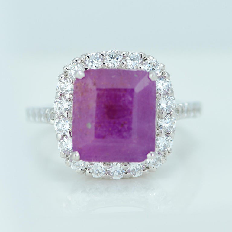 Natural Ruby Ring For Sale at 1stDibs