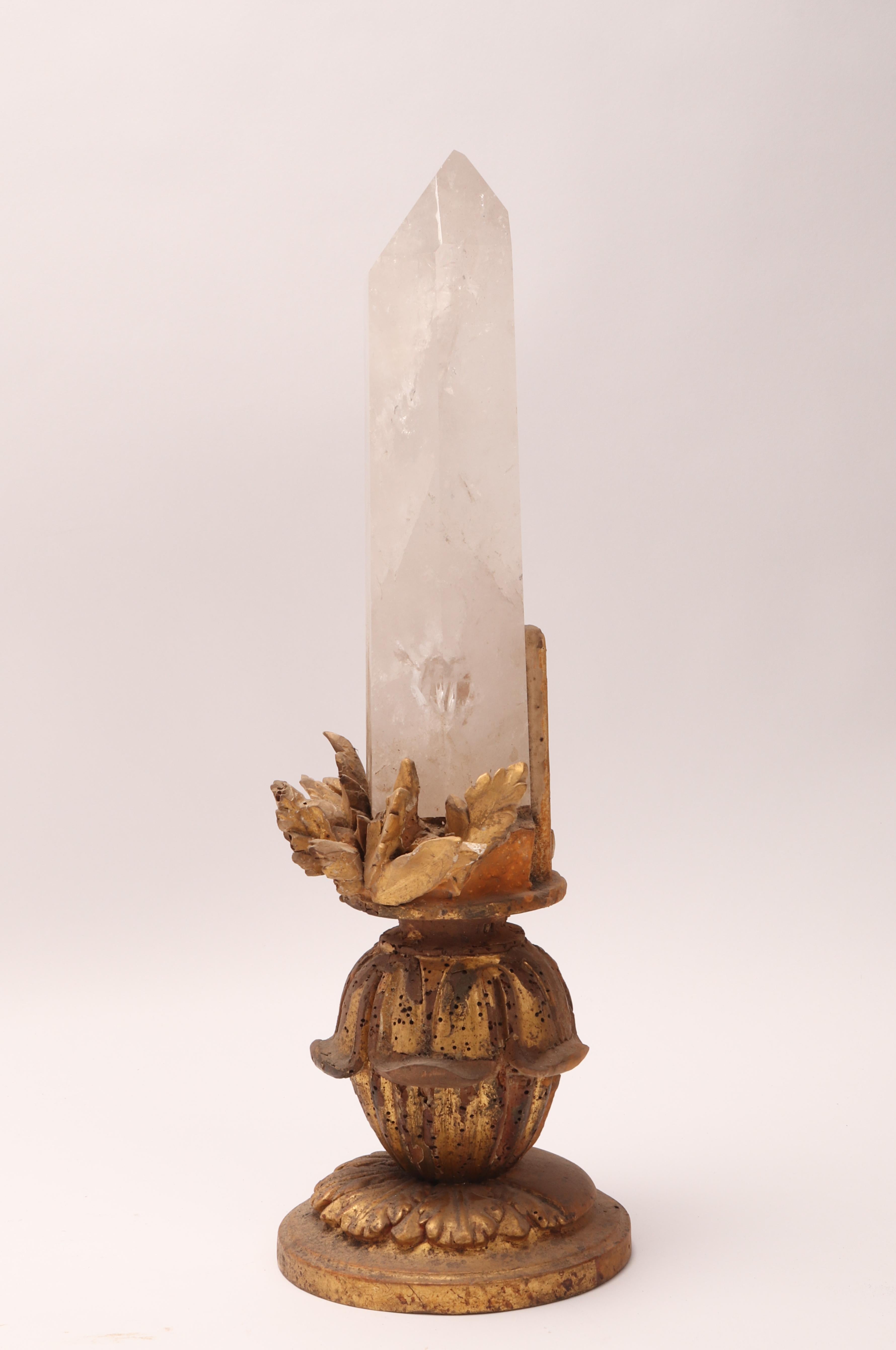 Natural Specimen: a Big Rock Crystal, Italy 1870 at 1stDibs