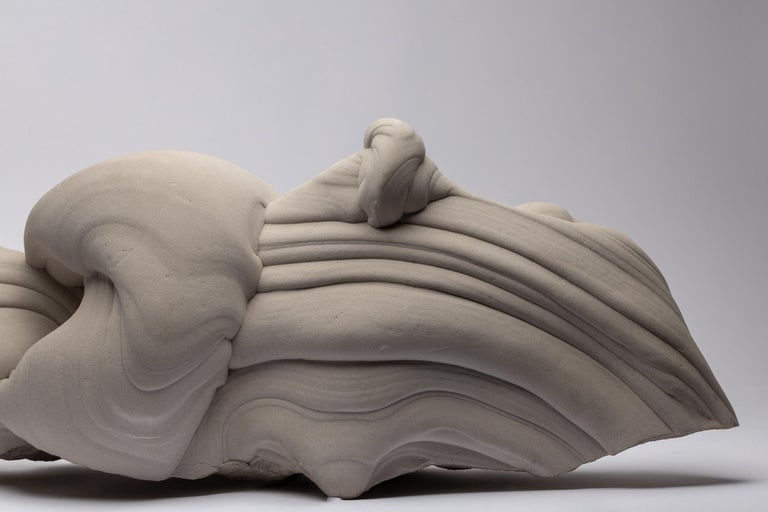 Natural Specimen, Organic Shape Sculpture Sandstone Gogotte Formation ...