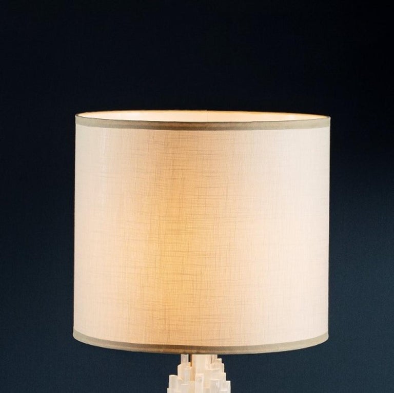 Natural Stone Table Lamp by Aver For Sale at 1stDibs