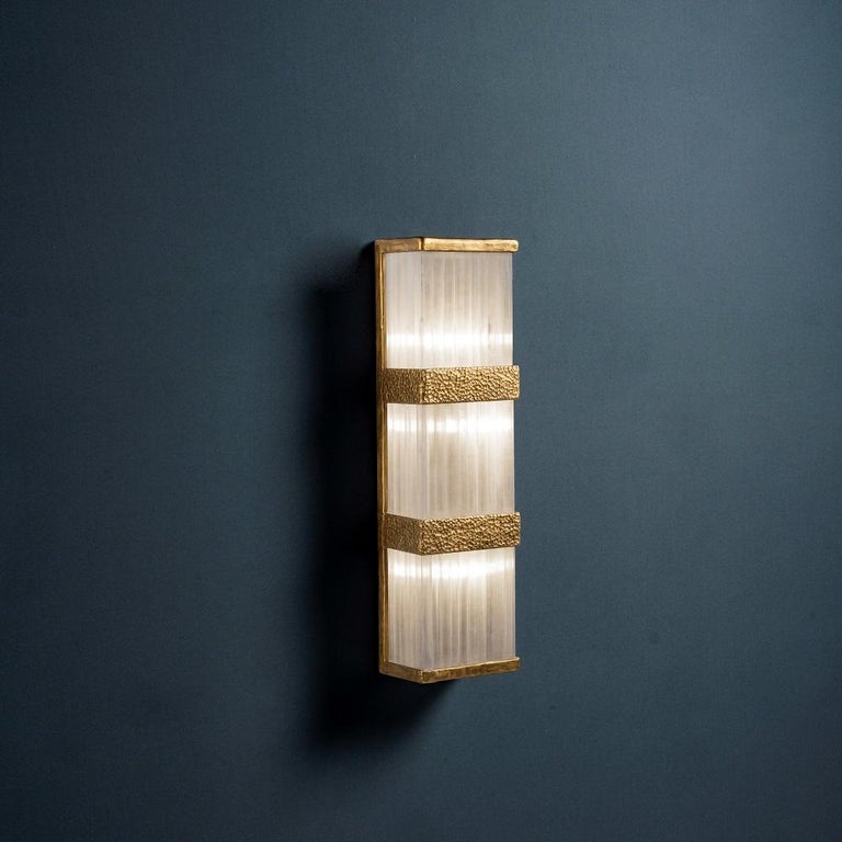 Natural Stone Wall Sconce I by Aver For Sale at 1stDibs