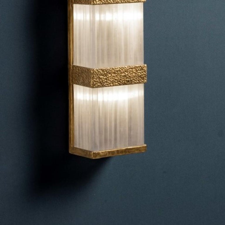Natural Stone Wall Sconce I by Aver For Sale at 1stDibs