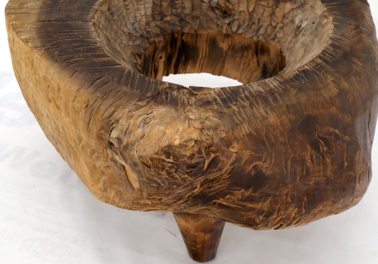 Natural Stump on Legs Tree Wood Organic Coffee Table Base at 1stDibs ...