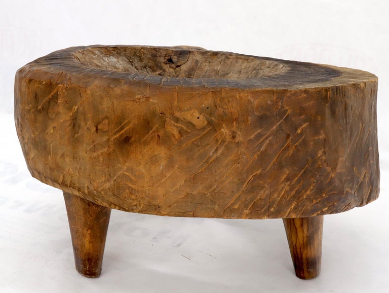 Natural Stump on Legs Tree Wood Organic Coffee Table Base at 1stDibs ...