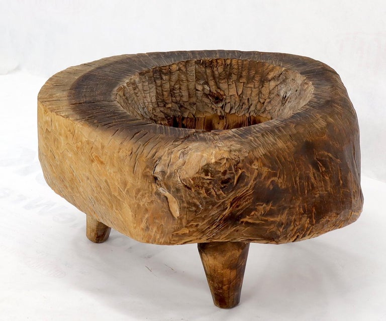 Natural Stump on Legs Tree Wood Organic Coffee Table Base at 1stDibs ...