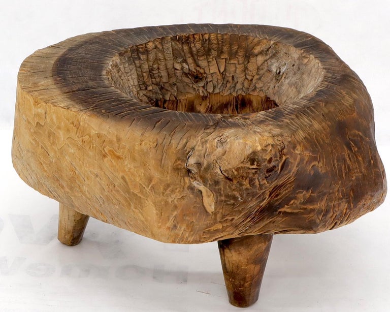 Natural Stump on Legs Tree Wood Organic Coffee Table Base at 1stDibs ...