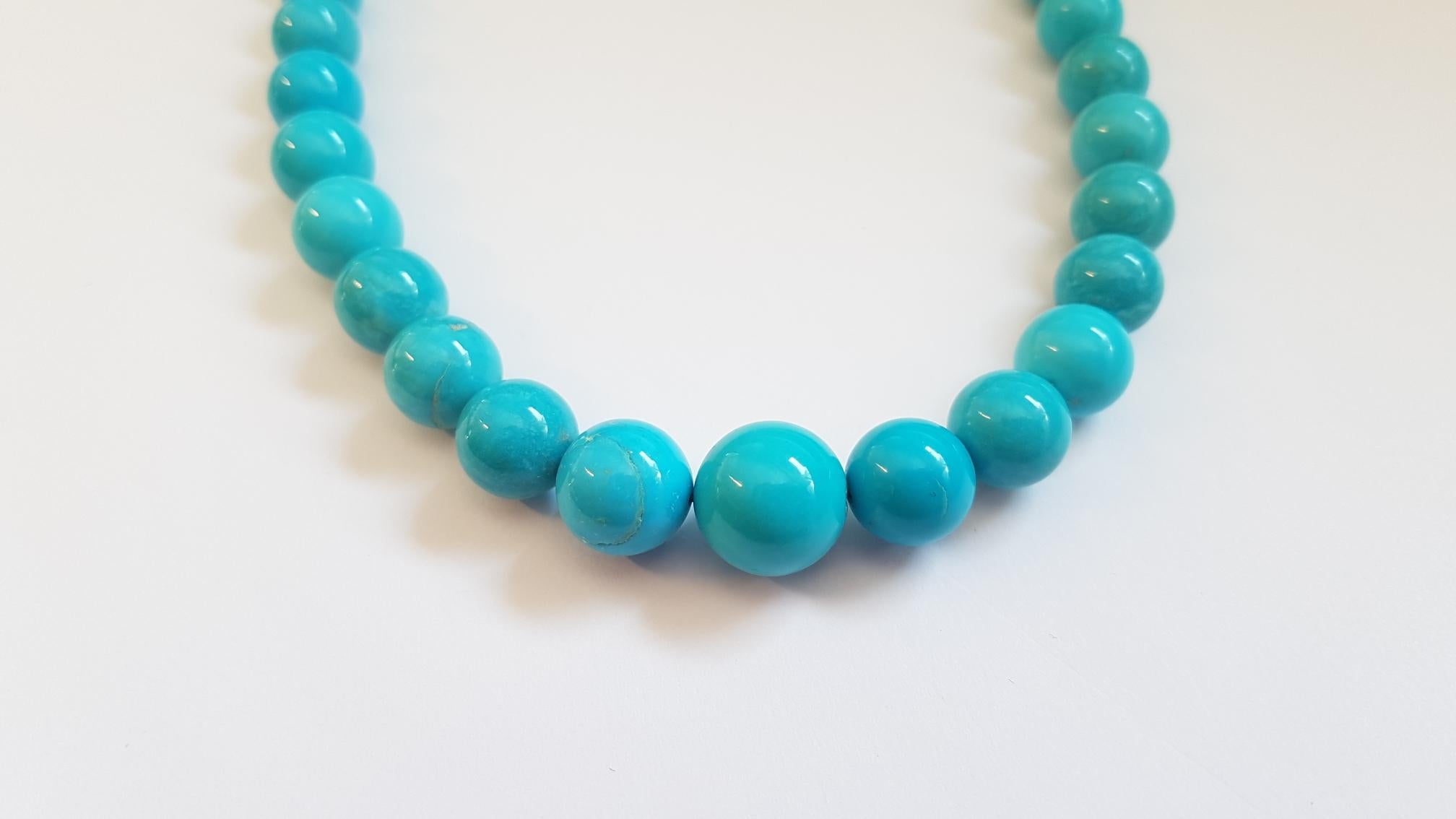 Natural Turquoise Necklace For Sale at 1stDibs | turquoise necklaces ...