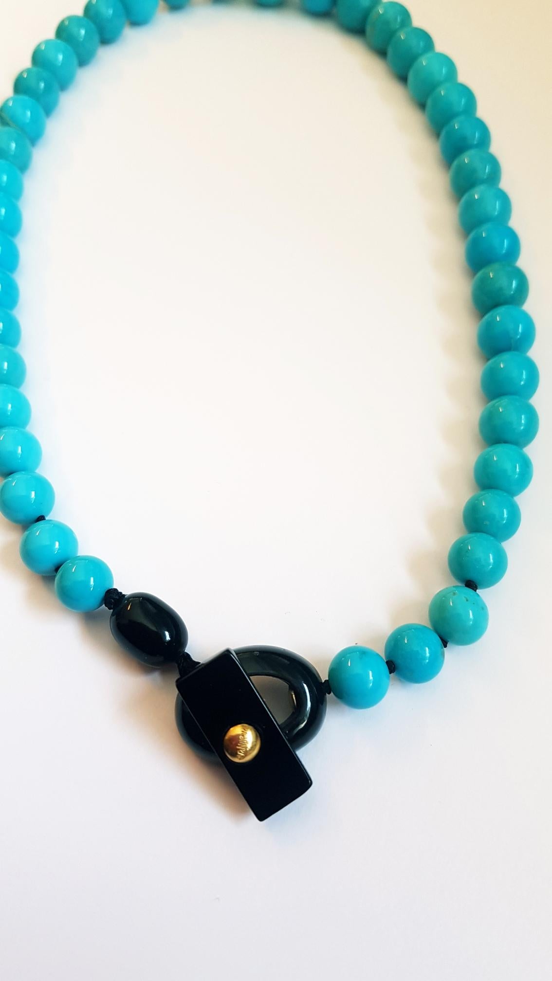 Natural Turquoise Necklace For Sale at 1stDibs | turquoise necklaces ...
