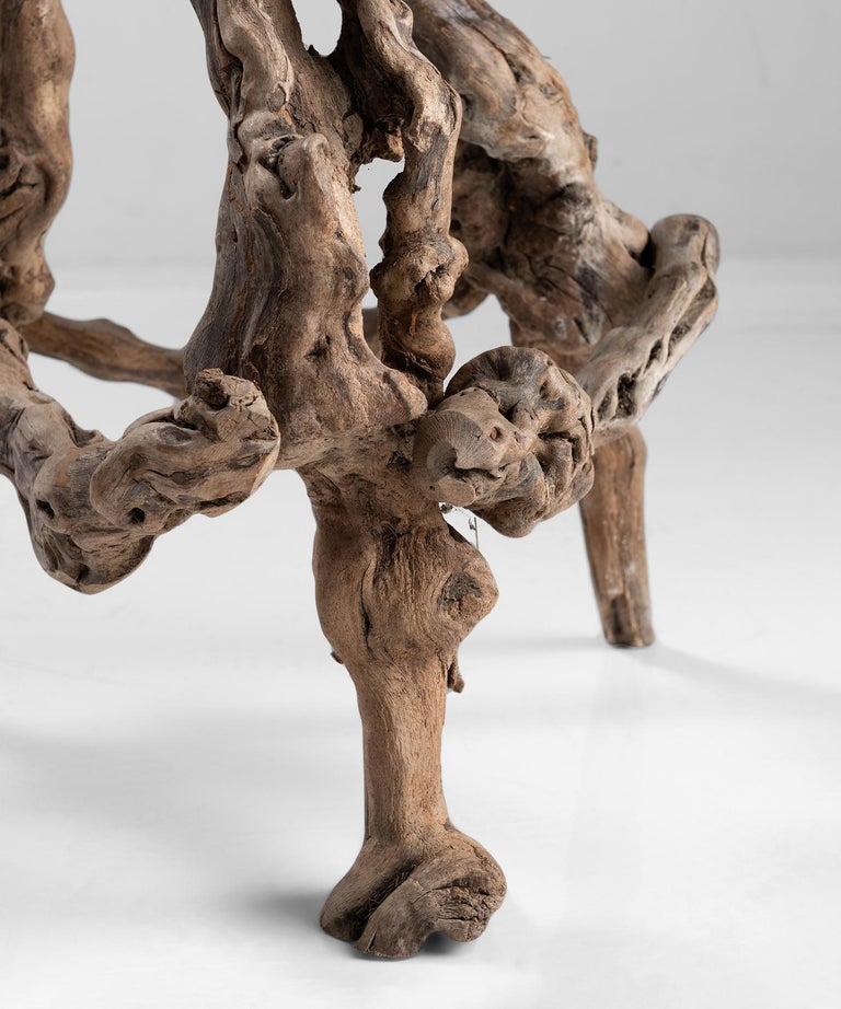 Natural Vine Wood Stools at 1stDibs | natural wood stools