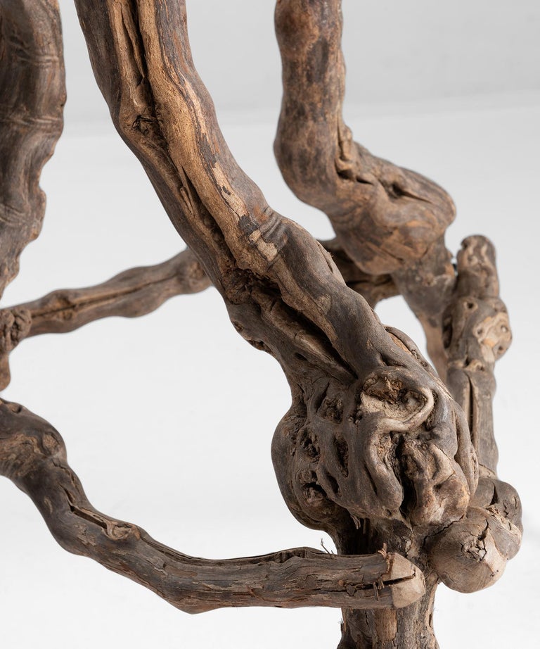 Natural Vine Wood Stools at 1stDibs | natural wood stools