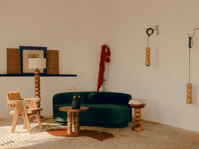 Natural Wood 3 Legs Totem by Daniel Orozco For Sale at 1stDibs