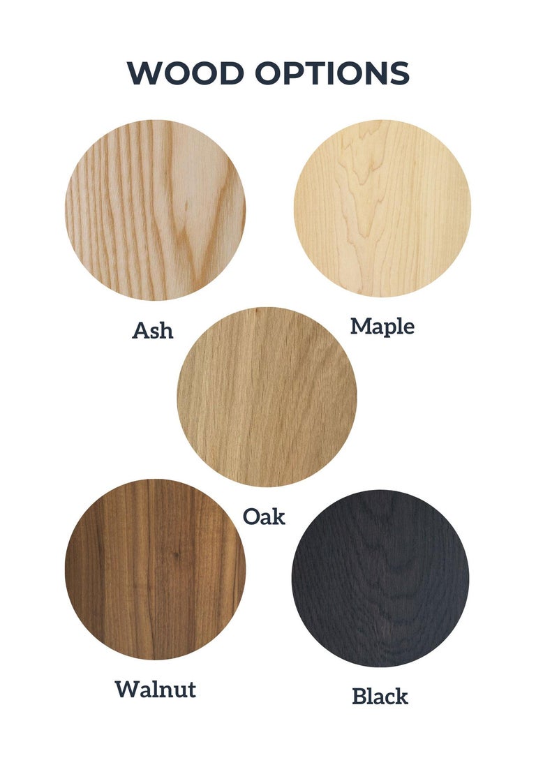 Natural Wood Vanity Stool For Sale at 1stDibs