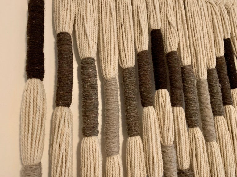 Natural Wool Mounted Wall Art at 1stDibs | apache tapestry, tapestry ...