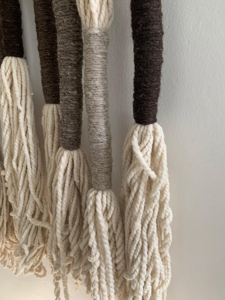 Natural Wool Mounted Wall Art at 1stDibs | apache tapestry, tapestry ...