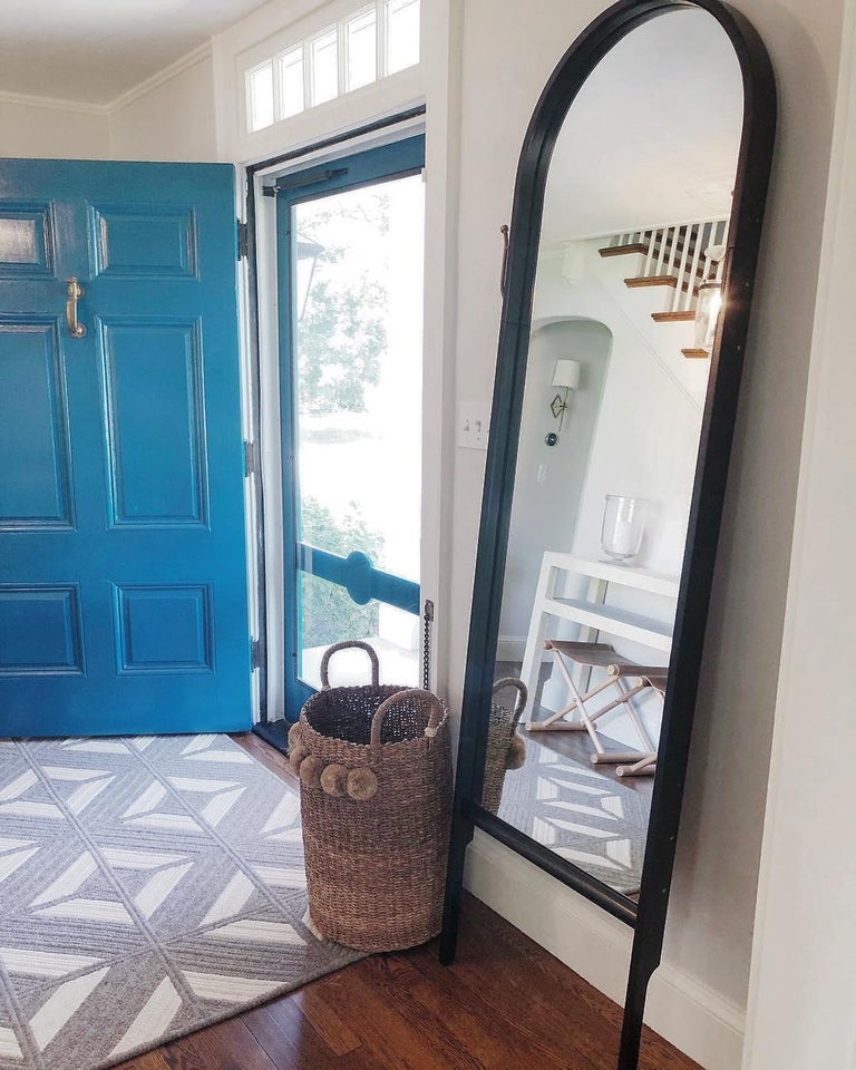 Araz Rug, Natural Woven Light Grey and Cream Wool, Custom Made in USA ...