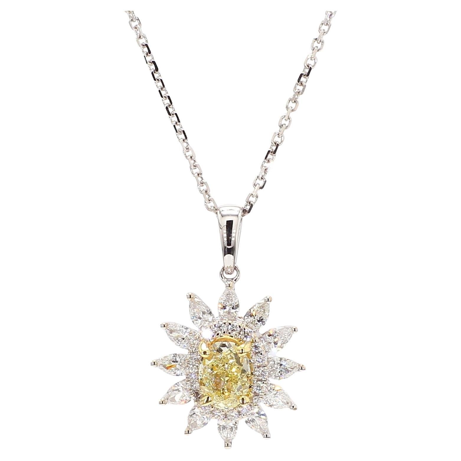 Antique Yellow Diamond Necklaces - 619 For Sale at 1stDibs | yellow ...