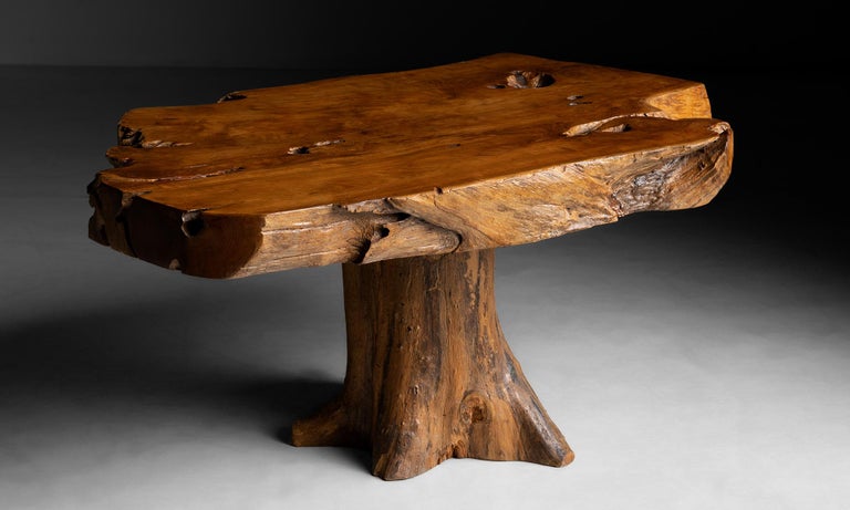 Naturalistic Coffee Table, France Circa 1960 For Sale at 1stDibs