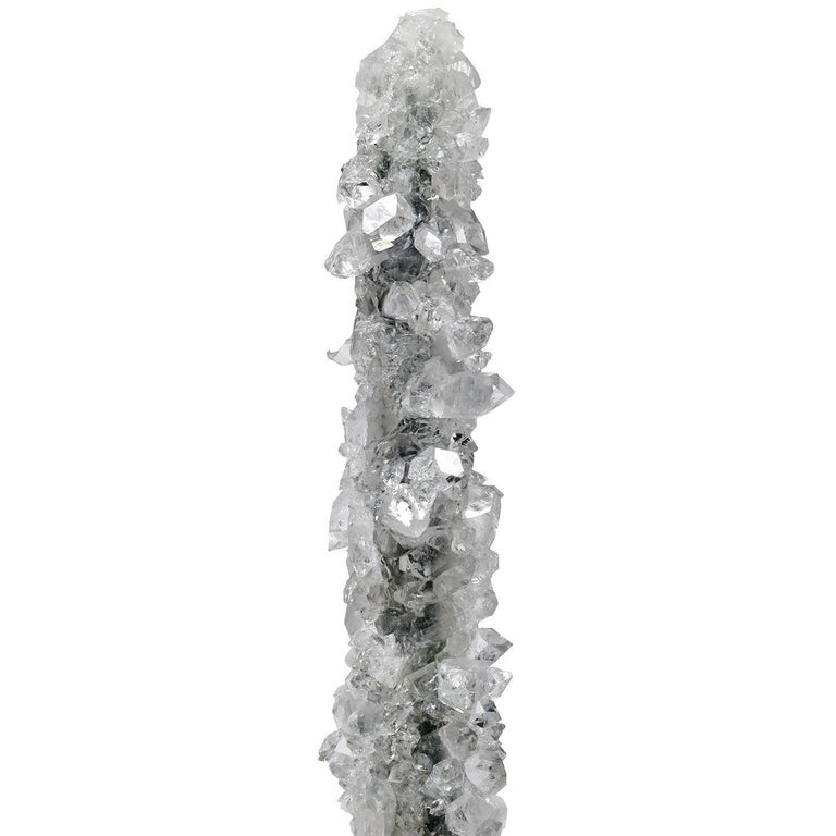 Naturally-Formed Mineral Scepter Clear Apophyllite from India at ...