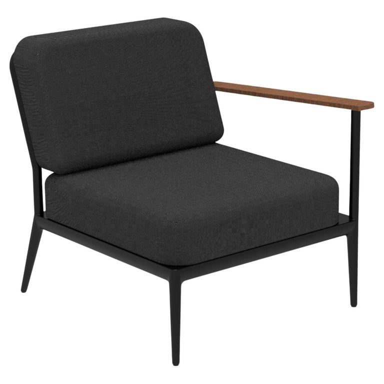 Nature Black Left Modular Sofa by Mowee For Sale at 1stDibs