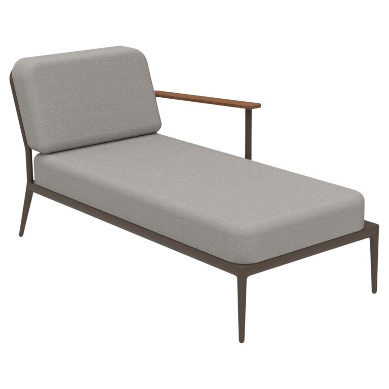 Nature Bronze Left Chaise Lounge by Mowee For Sale at 1stDibs