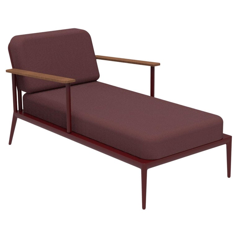 Nature Burgundy Divan by Mowee For Sale at 1stDibs