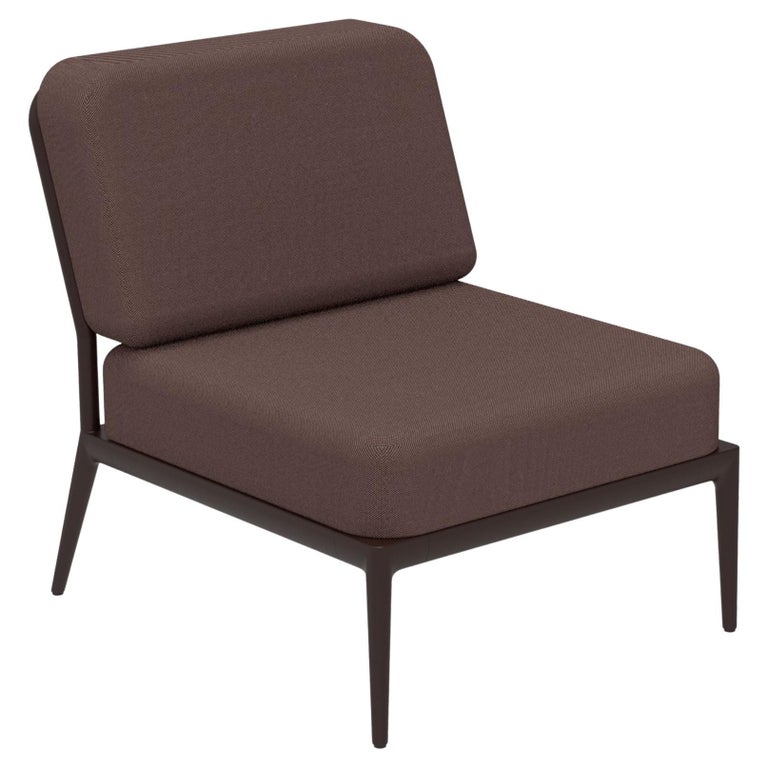 Nature Chocolate Central Modular Sofa by MOWEE For Sale at 1stDibs