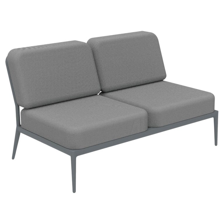 Nature Grey Double Central Modular Sofa by MOWEE For Sale at 1stDibs