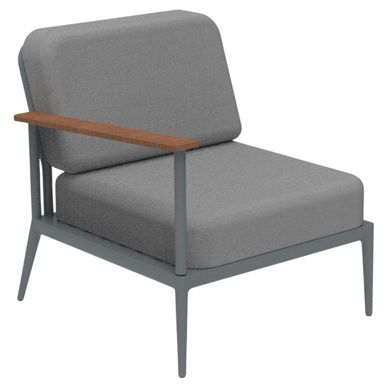 Nature Grey Right Modular Sofa by MOWEE For Sale at 1stDibs