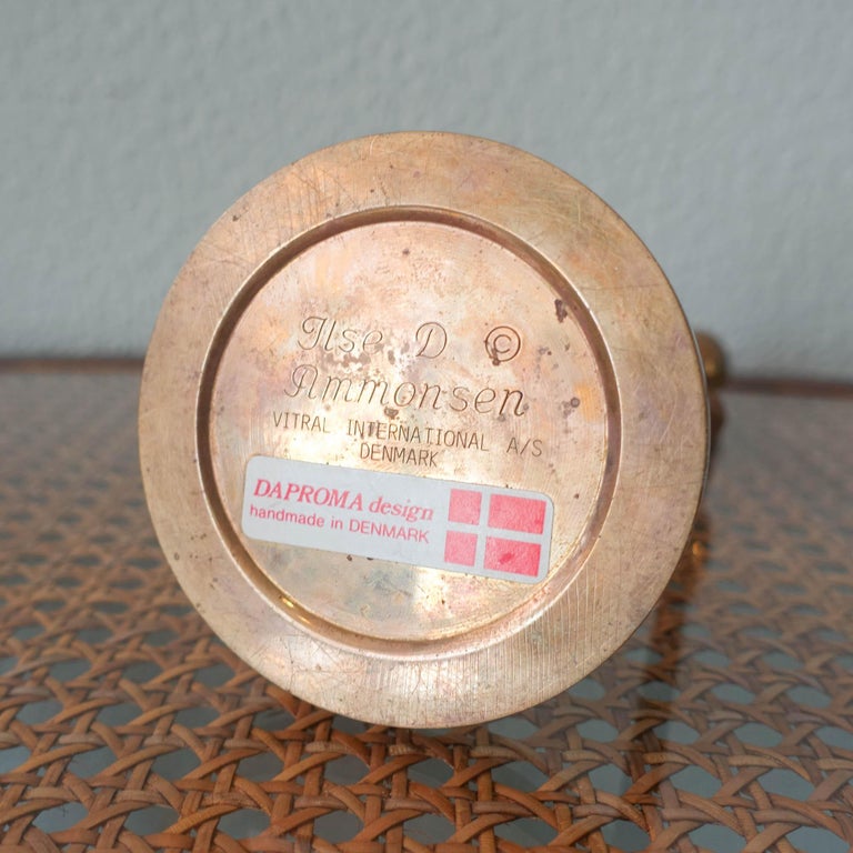 Nautical Gyro Brass Oil Lamp "Copenhagen" by Ilse D. Ammonsen for ...