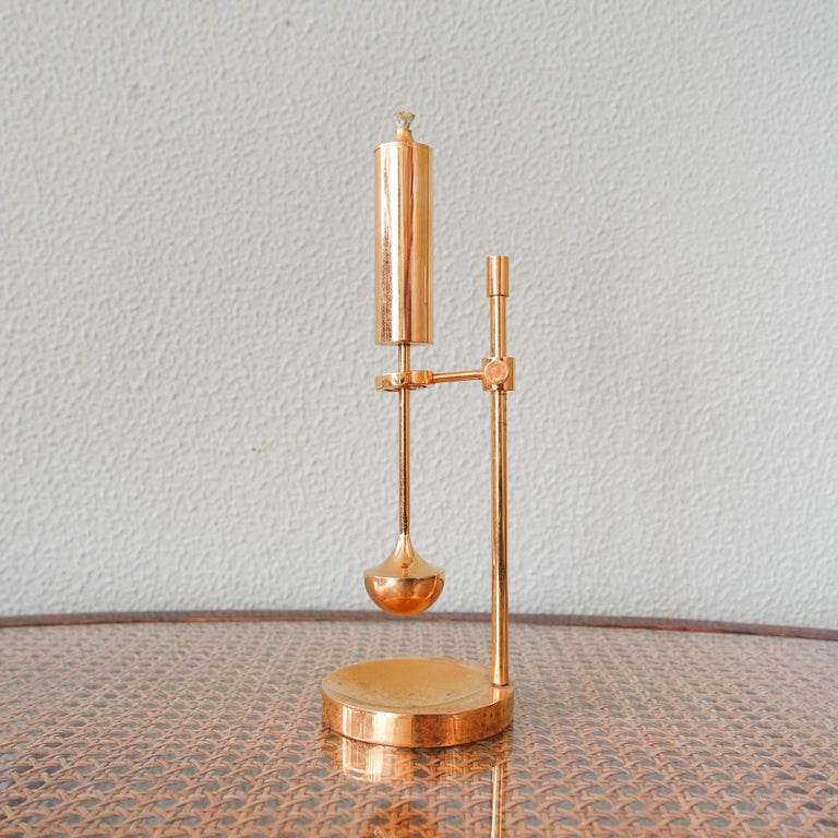Nautical Gyro Brass Oil Lamp "Copenhagen" by Ilse D. Ammonsen for ...
