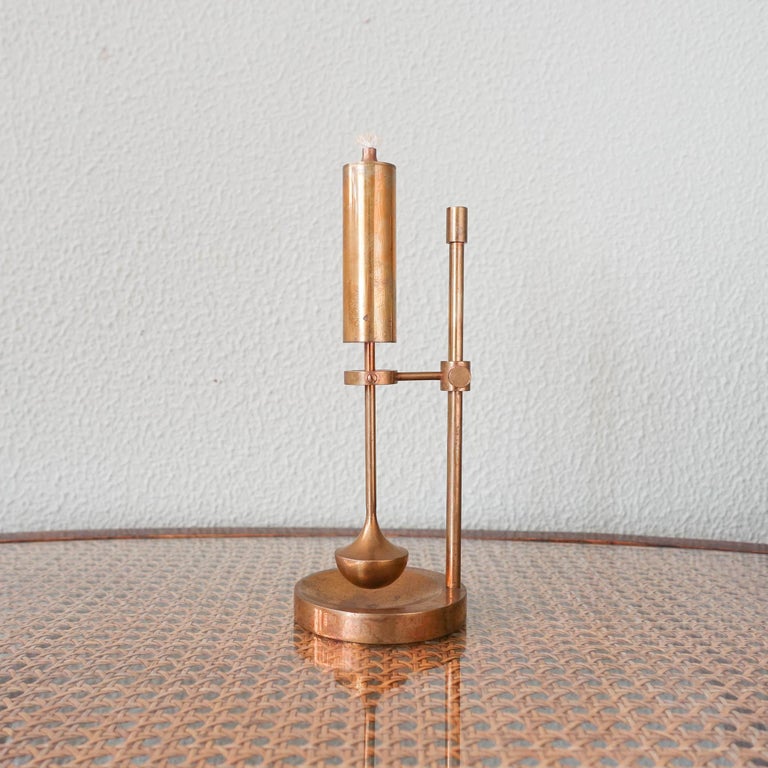 Nautical Gyro Brass Oil Lamp "Copenhagen" by Ilse D. Ammonsen for ...