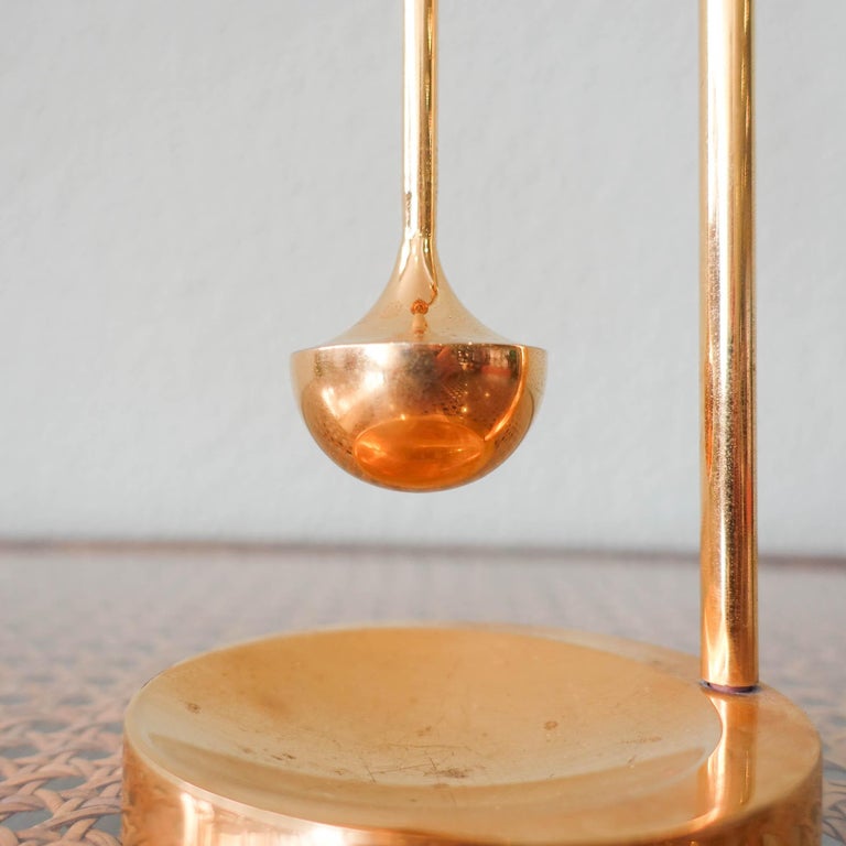 Nautical Gyro Brass Oil Lamp "Copenhagen" by Ilse D. Ammonsen for ...