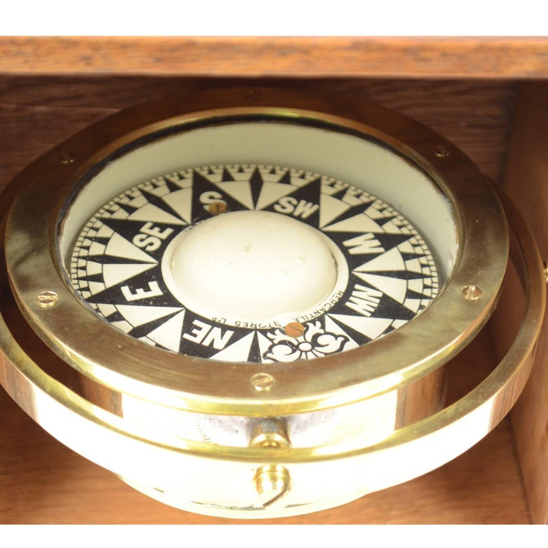 Nautical Liquid Compass Made in 1920s at 1stDibs